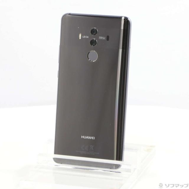 (中古)HUAWEI HUAWEI Mate 10 Pro 128GB チタニウムグレー BLA-L09 SoftBank(384-ud)の ...