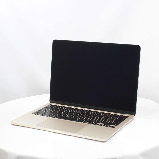(中古)Apple MacBook Air 13.6-inch Mid-2022 MLY13J/A Apple M2 8コアCPU_8コア ...