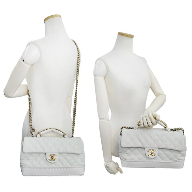 美品）シャネル CHANEL ココマーク マトラッセ チェーン 2way