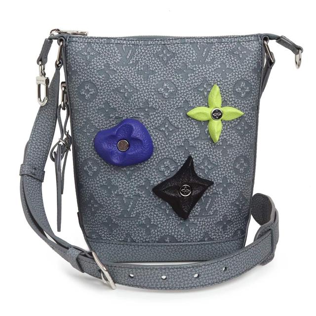 （未使用　展示品）ルイ ヴィトン LOUIS VUITTON クライミング ホーボー クルーザー PM ショルダーバッグ 斜め掛け トリヨンレザー グレー シルバー金具 M20875
