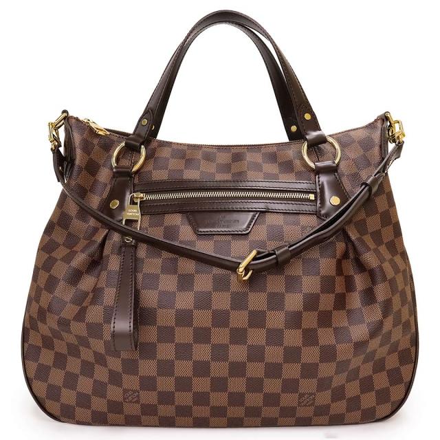 （未使用保管品）ルイ ヴィトン LOUIS VUITTON イーヴォラ MM 2way ショルダー ハンドバッグ ダミエ レザー ブラウン 茶 ゴールド金具 N41131