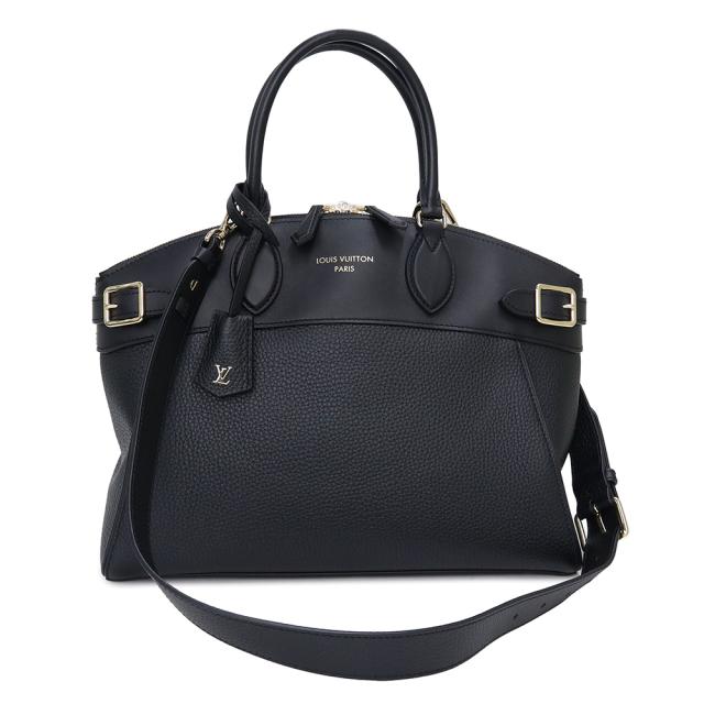 （未使用　展示品）ルイ ヴィトン LOUIS VUITTON ロックイット MM 2way 斜め掛け ショルダー ハンドバッグ トリヨンレザー ノワール ブラック 黒 ゴールド金具 M22914