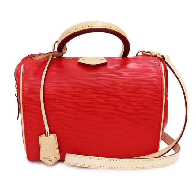 （未使用保管品）ルイ ヴィトン LOUIS VUITTON ドッグ BB 2way ショルダー ハンドバッグ 斜め掛け エピレザー コクリコ レッド 赤 ゴールド金具 M93249 箱付