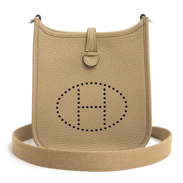 （新品・未使用品）エルメス HERMES エヴリン TPM アマゾン 16 ショルダーバッグ 斜め掛け トリヨンクレマンス レザー Beige Marfa ベージュマルファ シルバー金具 W刻印