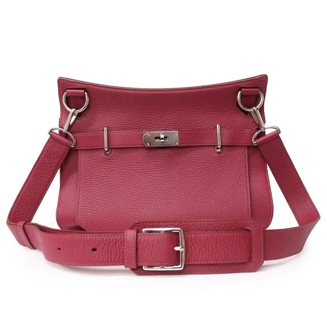 （未使用　展示品）エルメス HERMES ジプシエール 31 ショルダーバッグ 斜め掛け トリヨンクレマンス レザー ルビー レッド 赤 シルバー金具 T刻印