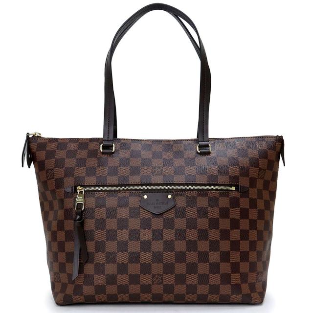 （未使用保管品）ルイ ヴィトン LOUIS VUITTON イエナ MM トートバッグ ダミエ ブラウン 茶 ゴールド金具 N41013