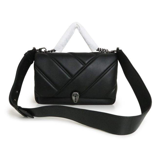 （未使用　展示品）ブルガリ BVLGARI セルペンティ カボション 2way チェーン ショルダー ハンドバッグ 斜め掛け カーフスキン レザー ブラック 黒 シルバー金具