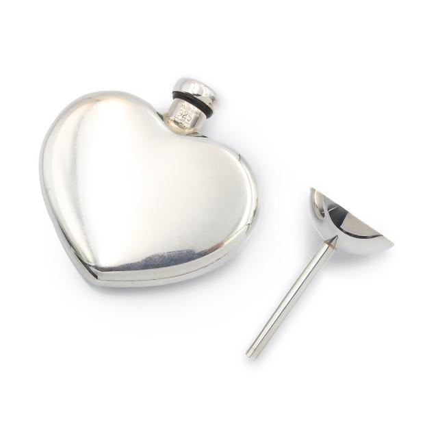 （中古）ティファニー TIFFANY&Co. ハート アトマイザー パフューム 香水ケース 香水ボトル SV925 スターリングシルバー 箱付