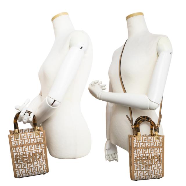 未使用 展示品）フェンディ FENDI サンシャイン ショッパー ミニ 2Way