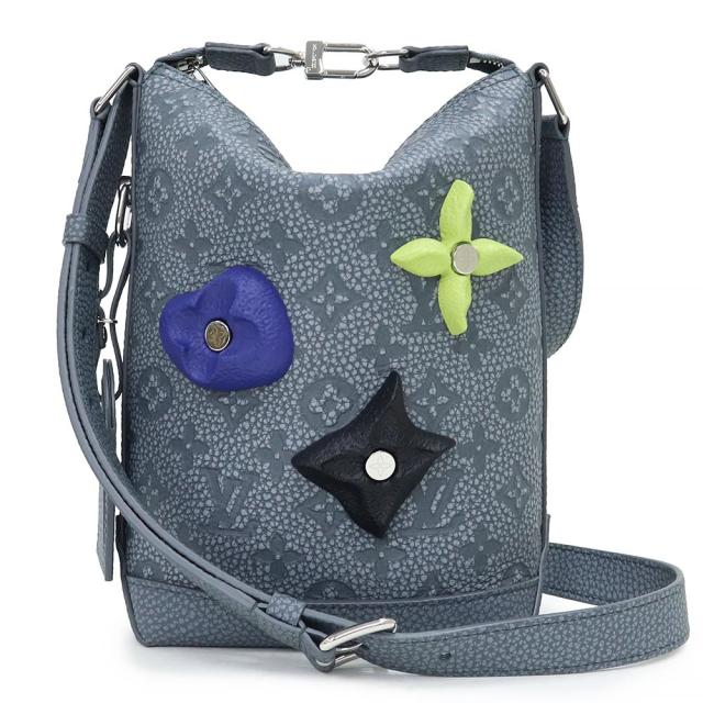 （未使用　展示品）ルイ ヴィトン LOUIS VUITTON クライミング ホーボー クルーザー PM 2WAY ショルダー ハンドバッグ 斜め掛け トリヨンレザー グレー シルバー金具 M20875