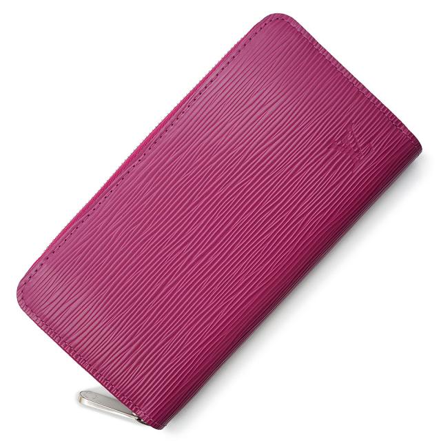 （未使用保管品）ルイ ヴィトン LOUIS VUITTON ジッピー ウォレット ラウンドファスナー 長財布 エピレザー グルナード パープル シルバー金具 M6007L 箱付