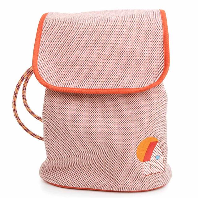 （未使用　展示品）エルメス HERMES トワルH トリコロール リュック デイパック バックパック トワルアッシュ キャンバス カーフスキン オレンジ フランボワーズ シルバー金具