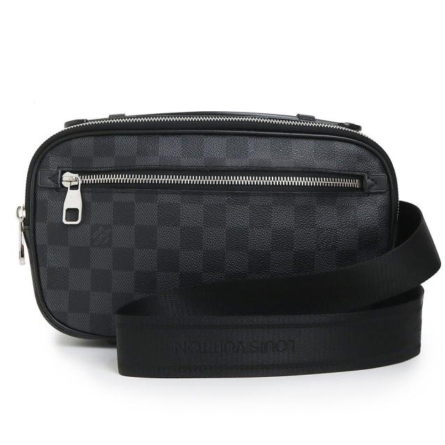 （未使用　展示品）ルイ ヴィトン LOUIS VUITTON アンブレール ショルダー ボディバッグ ウエストポーチ 斜め掛け ダミエグラフィット ブラック シルバー金具 N41289