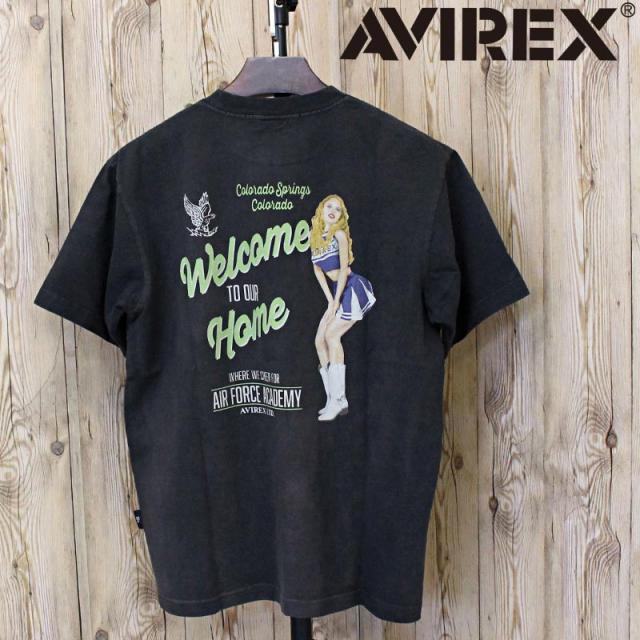 送料無料 AVIREX アヴィレックス FADED CHEERLEADER T-SHIRT 半袖Tシャツ フェイディド チアリーダー 783-5134009 ミリタリー アビレックス トップス メンズ ブランド おすすめ おしゃれ 通販 春 夏 服 ゆうパケ