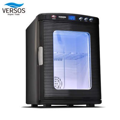 【送料無料】ベルソス  25リットル冷温庫 AC・DC対応 VS-404BK ブラック