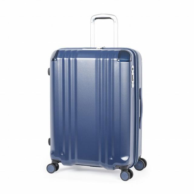 A.L.I ハードキャリーケース デカかるEdge 拡張タイプ 7〜9泊 70L＋12L ALI-089-24W-MNV マットネイビー アジア・ラゲージ スーツケース ジッパータイプ 拡張ファスナー機能 手荷物預け無料サイズ