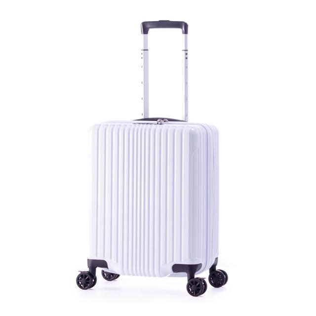 A.L.I ハードキャリーケース FILPake フィルパケ 3〜4泊 40L〜48L ALI-6060-18W-WH ホワイト アジア・ラゲージ スーツケース 機内持ち込み可能サイズ 拡張機能搭載 前輪ストッパー