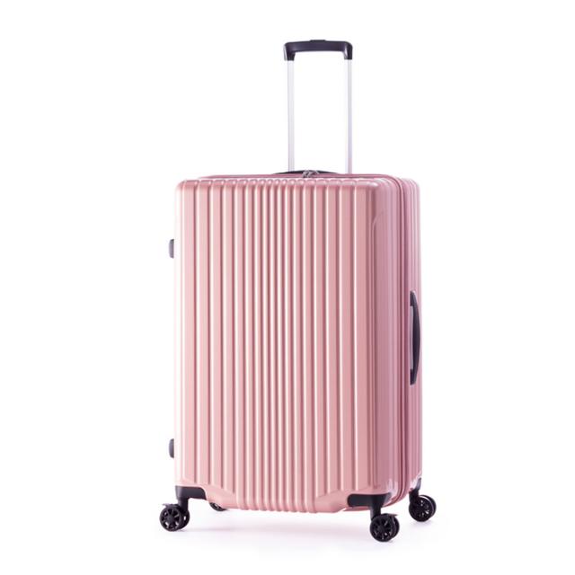 A.L.I ハードキャリーケース FILPake フィルパケ 5〜7泊 71L〜83L ALI-6060-24W-ASCR アッシュコーラル アジア・ラゲージ スーツケース 手荷物預け無料サイズ 拡張機能搭載 前輪ストッパー