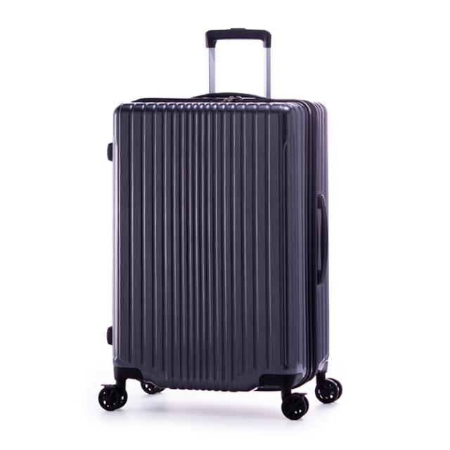 A.L.I ハードキャリーケース FILPake フィルパケ 10泊以上 100L〜114L ALI-6060-28W-GMTBS ガンメタブラッシュ アジア・ラゲージ スーツケース 手荷物預け無料最大サイズ 拡張機能搭載 前輪ストッパー