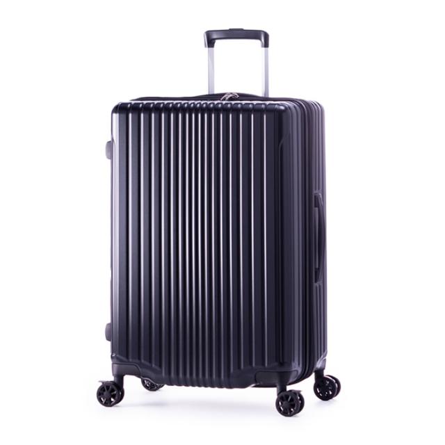 A.L.I ハードキャリーケース FILPake フィルパケ 10泊以上 100L〜114L ALI-6060-28W-MBK マットブラック アジア・ラゲージ スーツケース 手荷物預け無料最大サイズ 拡張機能搭載 前輪ストッパー