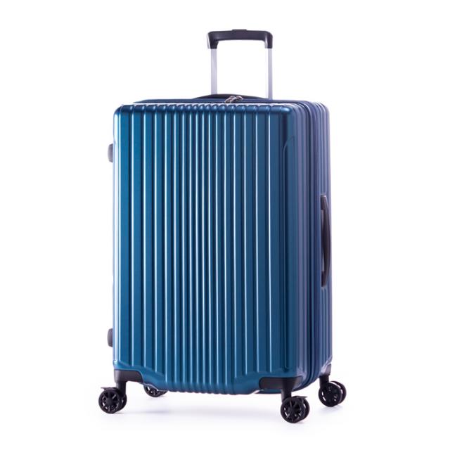 A.L.I ハードキャリーケース FILPake フィルパケ 10泊以上 100L〜114L ALI-6060-28W-MDNV マットダークネイビー アジア・ラゲージ スーツケース 手荷物預け無料最大サイズ 拡張機能搭載 前輪ストッパー