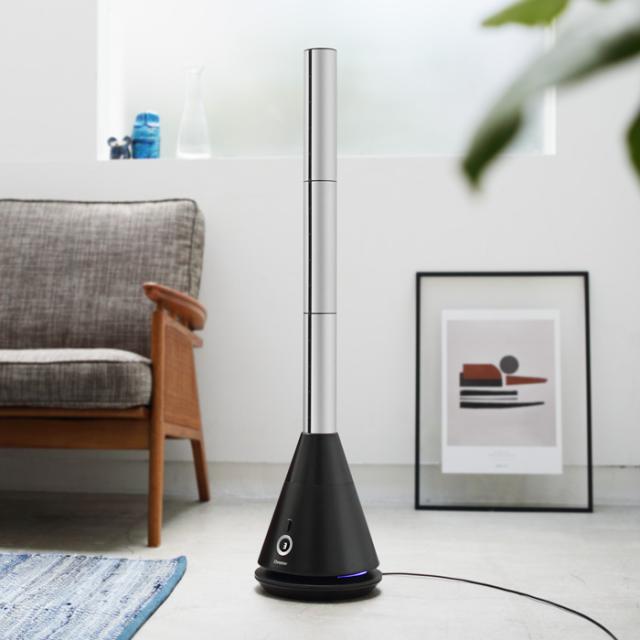 コンフォー Chrester クレスター マルチエアースリムサーキュレーター 扇風機 COOL-AE-001B ブラック