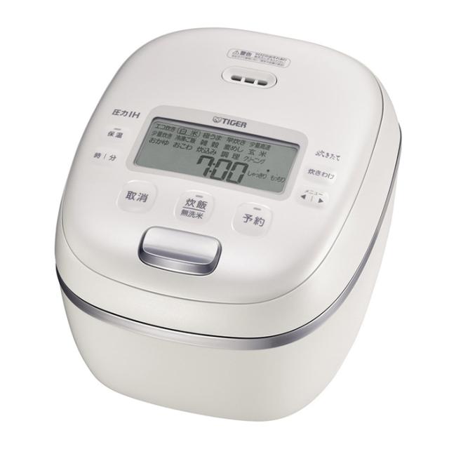 タイガー 炊飯器 5.5合炊き 圧力IHジャー炊飯器 炊きたて ご泡火炊き JRI-A100-WM マットホワイト