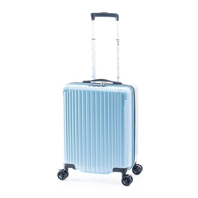 A.L.I ハードキャリーケース MAXsTOP 3〜4泊 40L MAXSTOP-18-ASAQ アッシュアクア アジア・ラゲージ スーツケース 機内持ち込み可能サイズ 前輪ストッパー YKK社製ジッパー