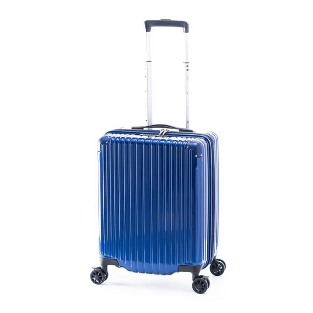A.L.I ハードキャリーケース MAXsTOP 3〜4泊 40L MAXSTOP-18-NV ネイビー アジア・ラゲージ スーツケース 機内持ち込み可能サイズ 前輪ストッパー YKK社製ジッパー