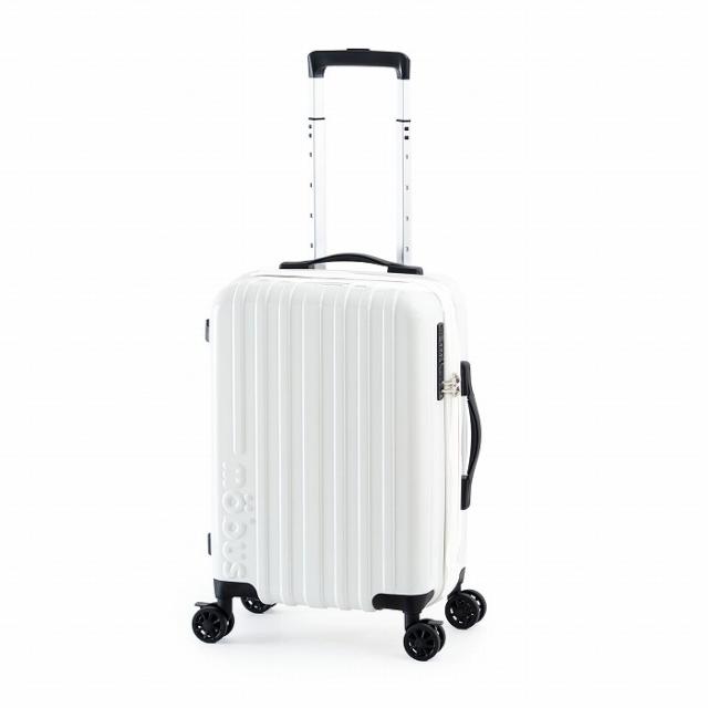 A.L.I ハードキャリーケース mobus モーブス 1〜3泊 31L＋7L MBC-1912-18W-IV アイボリー アジア・ラゲージ スーツケース ジッパータイプ 拡張ファスナー機能 USB充電ポート 機内持ち込みサイズ