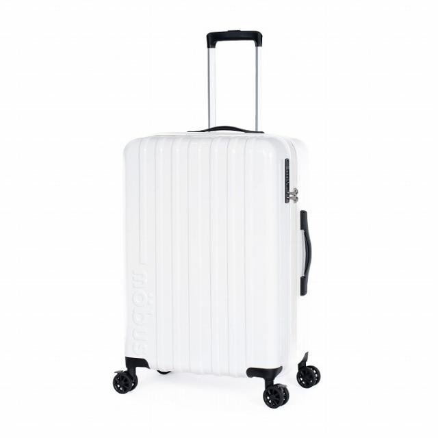 A.L.I ハードキャリーケース mobus モーブス 4〜6泊 65L＋12L MBC-1912-24W-IV アイボリー アジア・ラゲージ スーツケース ジッパータイプ 拡張ファスナー機能 USB充電ポート 前輪フットストッパー