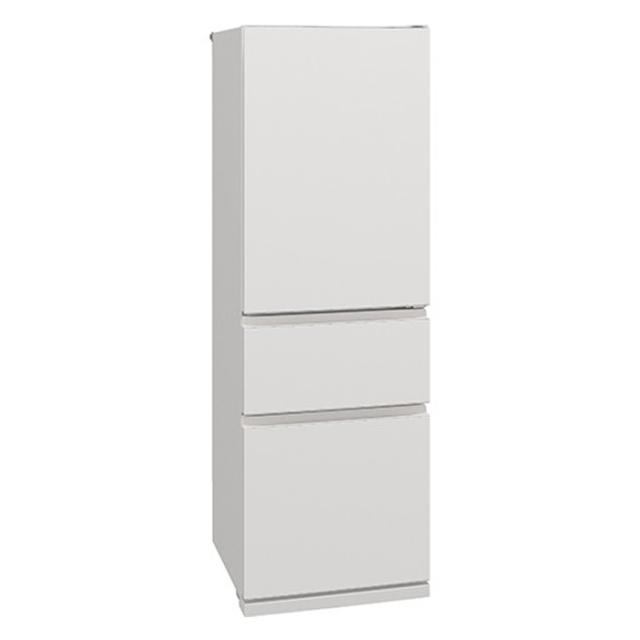 【配送＆設置無料】三菱電機 冷蔵庫 365L 右開き 3ドア CXシリーズ MR-CX37M-W マットリネンホワイト 省エネ