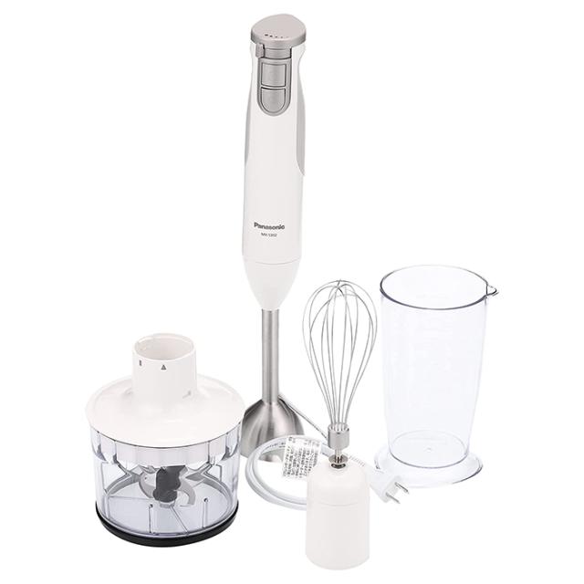 パナソニック ハンドブレンダー 1台4役 MX-S302-W ホワイト