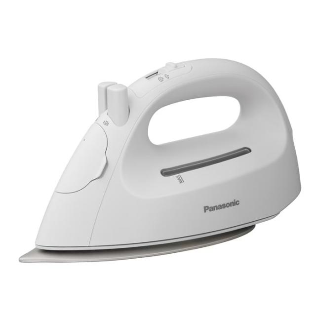パナソニック コードレススチームアイロン NI-QL300-H ミストグレー Panasonic コードレスアイロン 軽い かけやすい コンパクトデザイン スリムヘッド シンプル操作 小回りがきいて使いやすい 立ち上がり約50秒