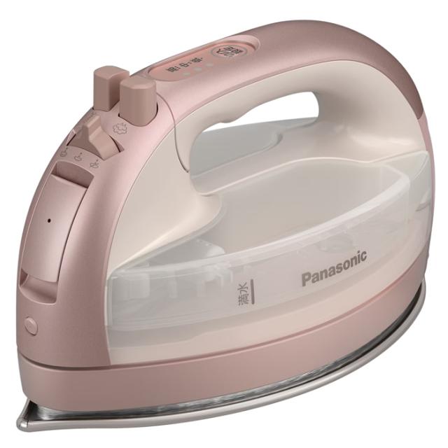 パナソニック コードレススチームアイロン NI-WL709-PC ピンクベージュ Panasonic Wヘッドで前後左右かけやすい 上質なかけ心地と仕上がりを追求したフラグシップモデル 多彩なスチーム機能でしっかりシワのばし