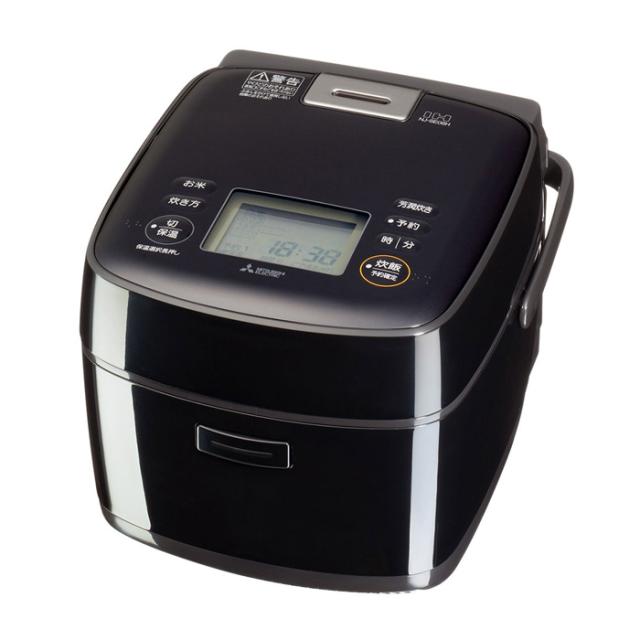 三菱電機 炊飯器 3.5合炊き 備長炭 炭炊釜 IHジャー炊飯器 NJ-SE06H-B 黒曜 こくよう うま早 玄米 保温 エコ炊飯 省エネ コンパクト