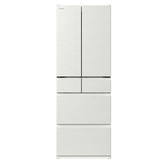 【配送＆設置無料】日立 冷蔵庫 540L フレンチドア 観音開き 6ドア Hタイプ R-H54X-W ピュアホワイト