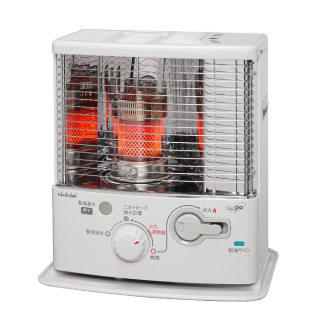 トヨトミ 反射型石油ストーブ RS-G2424-W ホワイト