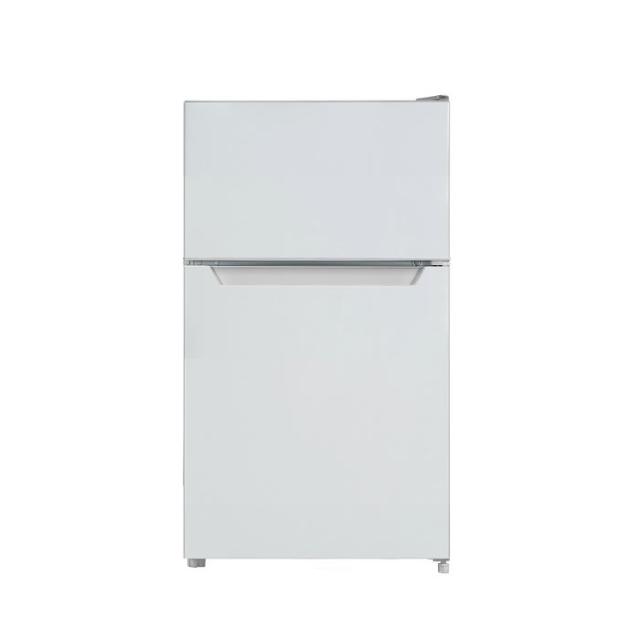 エスケイジャパン 冷蔵庫 86L 2ドア 冷凍冷蔵庫 SR-M86A-W ホワイト系