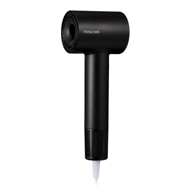 テスコム マイナスイオン ヘアドライヤー TD760A-K ブラック TESCOM 軽い 軽量 コンパクト デザイン 時短 早い 静か 低騒音 ブラシレス DC モーター 温冷自動切替