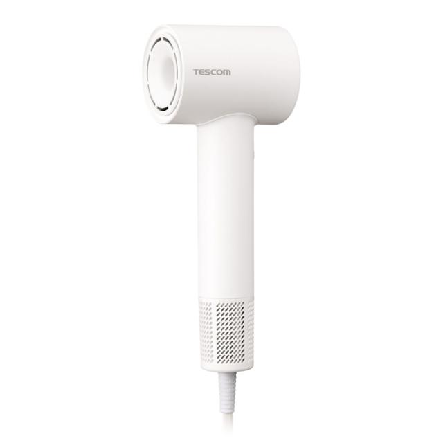テスコム マイナスイオン ヘアドライヤー TD760A-W ホワイト TESCOM 軽い 軽量 コンパクト デザイン 時短 早い 静か 低騒音 ブラシレス DC モーター 温冷自動切替