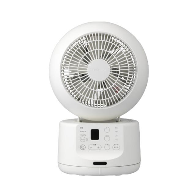 東芝 サーキュレータ— TFC-15DT28-W ホワイト DCモーター リモコン付き イオン 3D首振り 5枚羽根 風量9段階 換気モード チャイルドロック 切/入タイマー 消音モード
