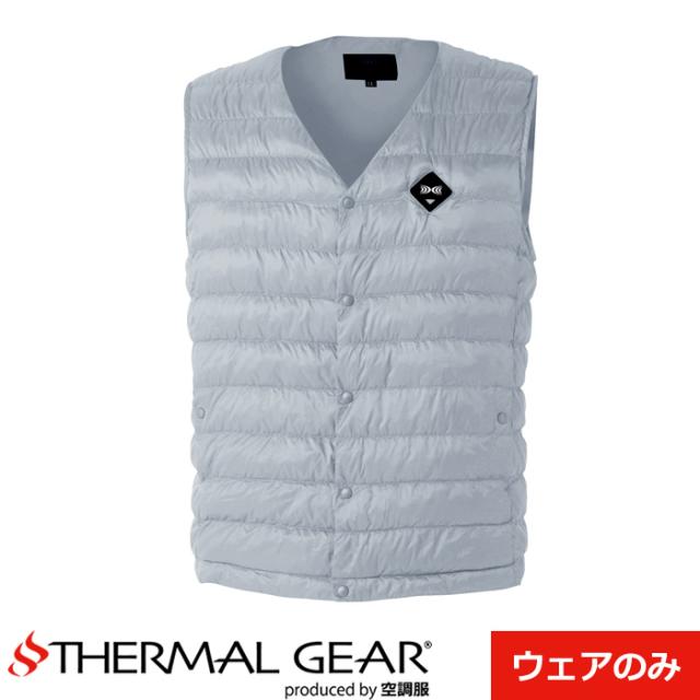 サーマルギア（R） 発熱防寒ベスト Mサイズ グレー TG22102K50S2 株式会社空調服