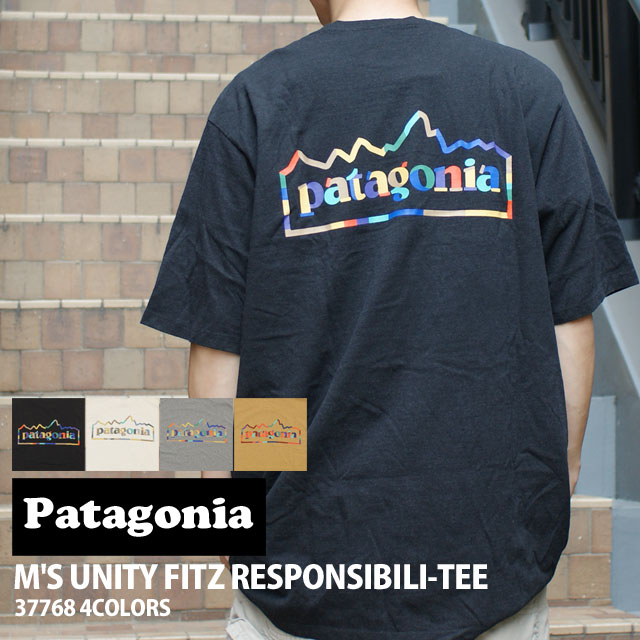 新品 パタゴニア Patagonia M’S UNITY FITZ RESPONSIBILI-TEE ユニティ フィッツ レスポンシビリティー Tシャツ 37768 アウトドア キャンプ サーフ 海 山 半袖Tシャツ