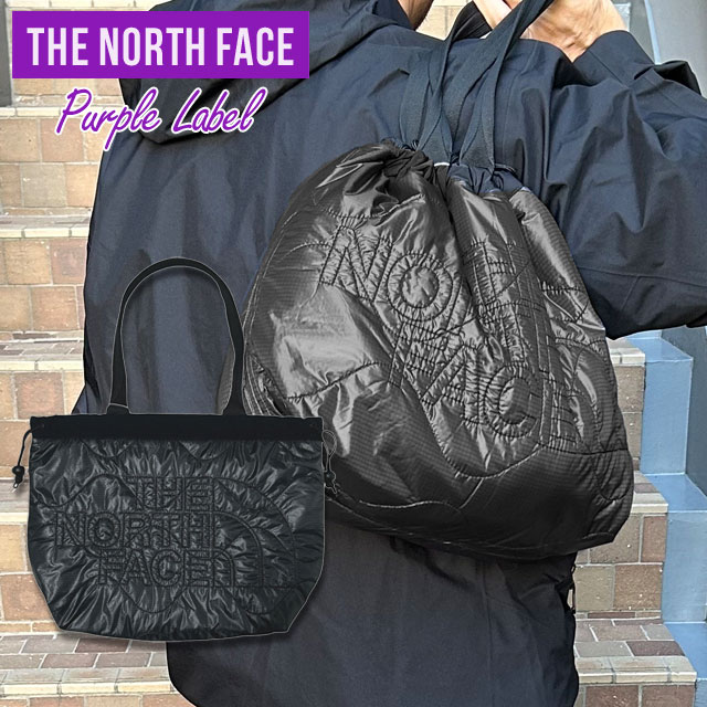 【価格見直しました】 新品 ザ・ノースフェイス パープルレーベル THE NORTH FACE PURPLE LABEL Quilting Field Tote M キルティング フィールド トート バッグ N24FO053 グッズ