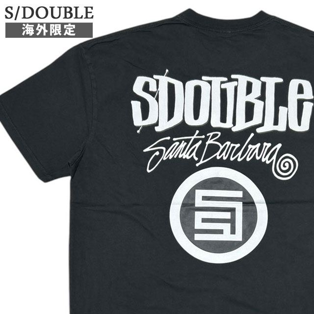 新品 エスダブル S/DOUBLE COMBO PLATTER TEE Tシャツ BLACK STUSSY ステューシー 半袖Tシャツ