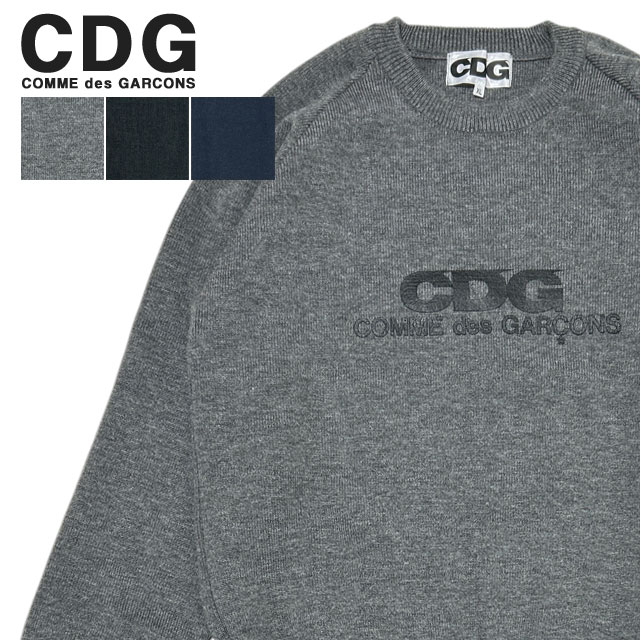 (2025新作)新品 シーディージー CDG コムデギャルソン COMME des GARCONS ROUND NECK SCHOOL PULLOVER ニット セーター 厚手 プレゼント ギフト お祝い 贈り物 TOPS