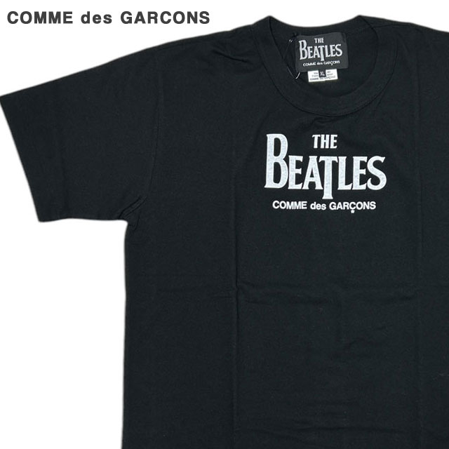 (2025新作)新品 ザ・ビートルズ コムデギャルソン THE BEATLES COMME des GARCONS The Beatles Logo Tee Tシャツ 半袖Tシャツ