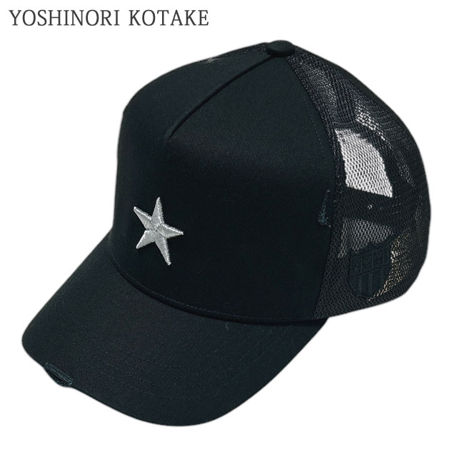(2025新作)新品 ヨシノリコタケ YOSHINORI KOTAKE SMALL STAR LOGO MESH CAP ロゴ メッシュ キャップ トラッカー ヘッドウェア