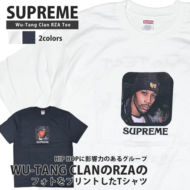 (2025新作)新品 シュプリーム SUPREME 25FW Wu-Tang Clan RZA Tee ウータン クラン Tシャツ 25AW ストリート スケート スケーター レザ リッザ 半袖Tシャツ